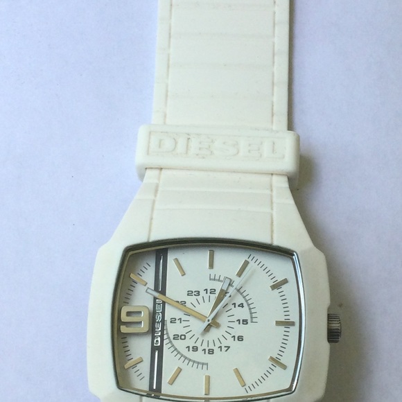 Diesel | Accessories | Diesel White Analog Watc | Poshmark